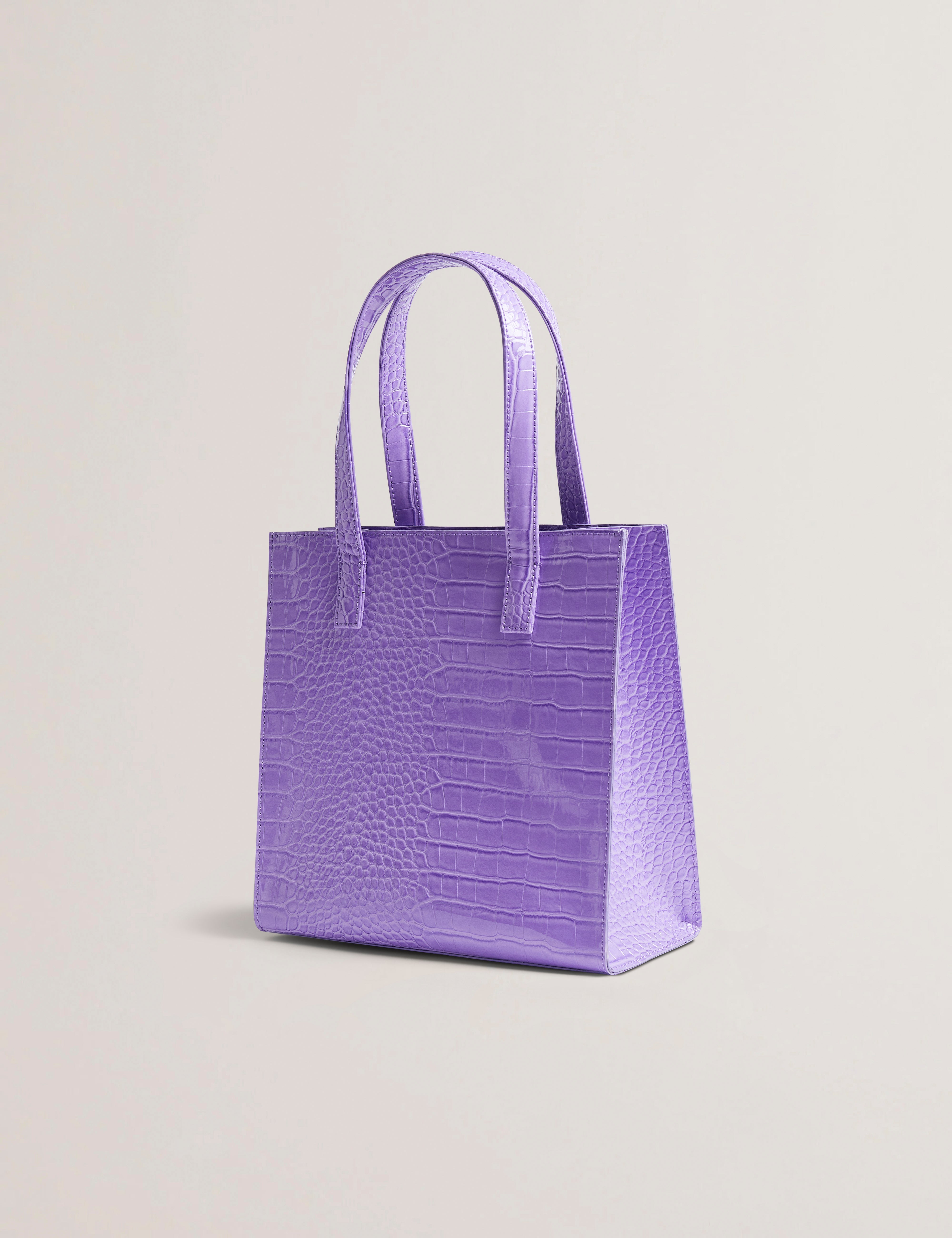 Buy Reptcon Croc Effect Small Icon Bag Brt-Purple For Women - Ted Baker UAE