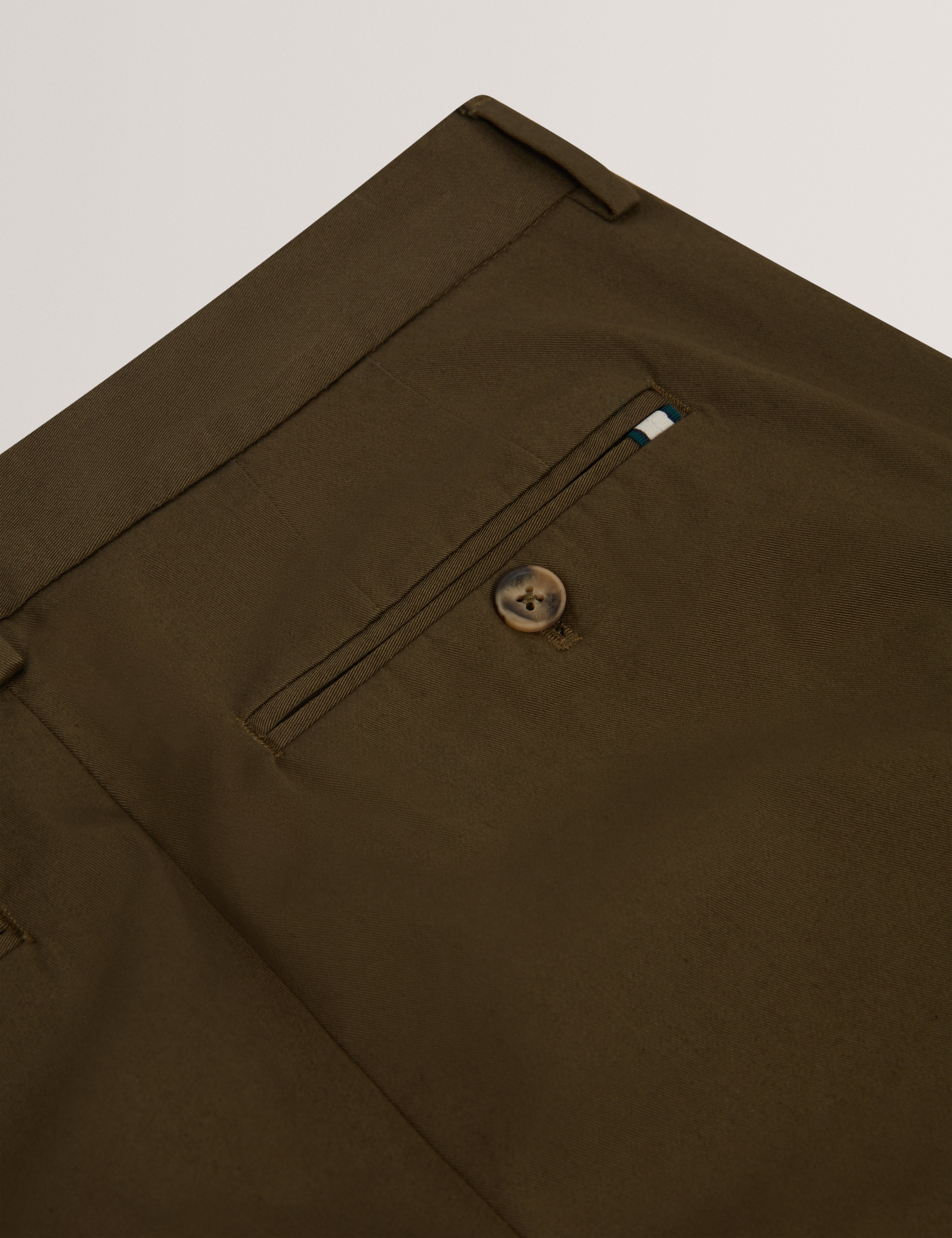 Howeton Slim Stretch Chino Khaki